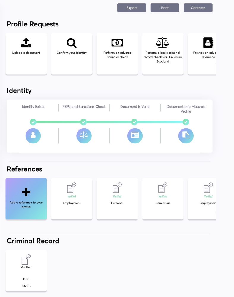 SureCert • Digital recruitment and background checking