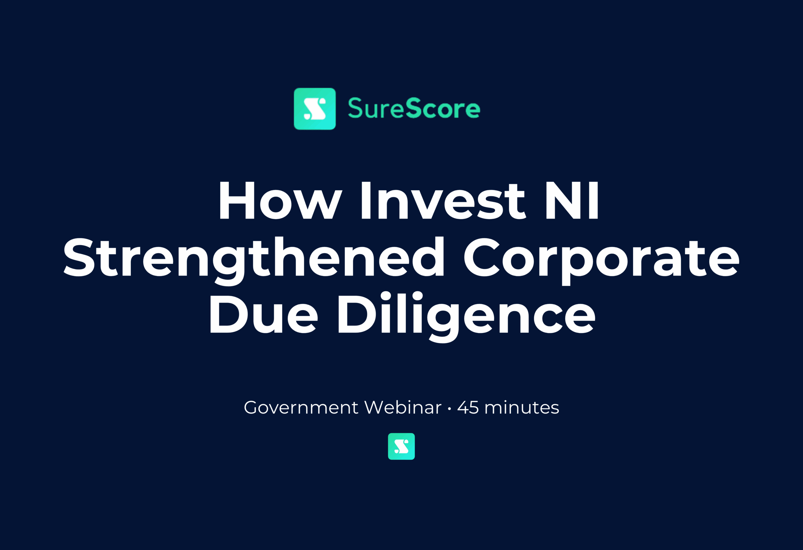 SureScore in Action: How Invest NI Strengthened Corporate Due Diligence ...